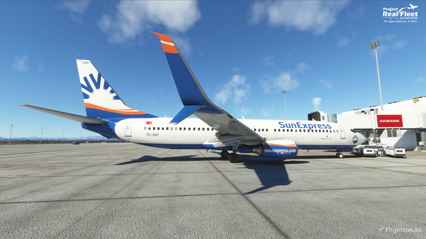 Project Real Fleet by fOrZaONDER - SunExpress TC-SOY (4K) Livery with ...