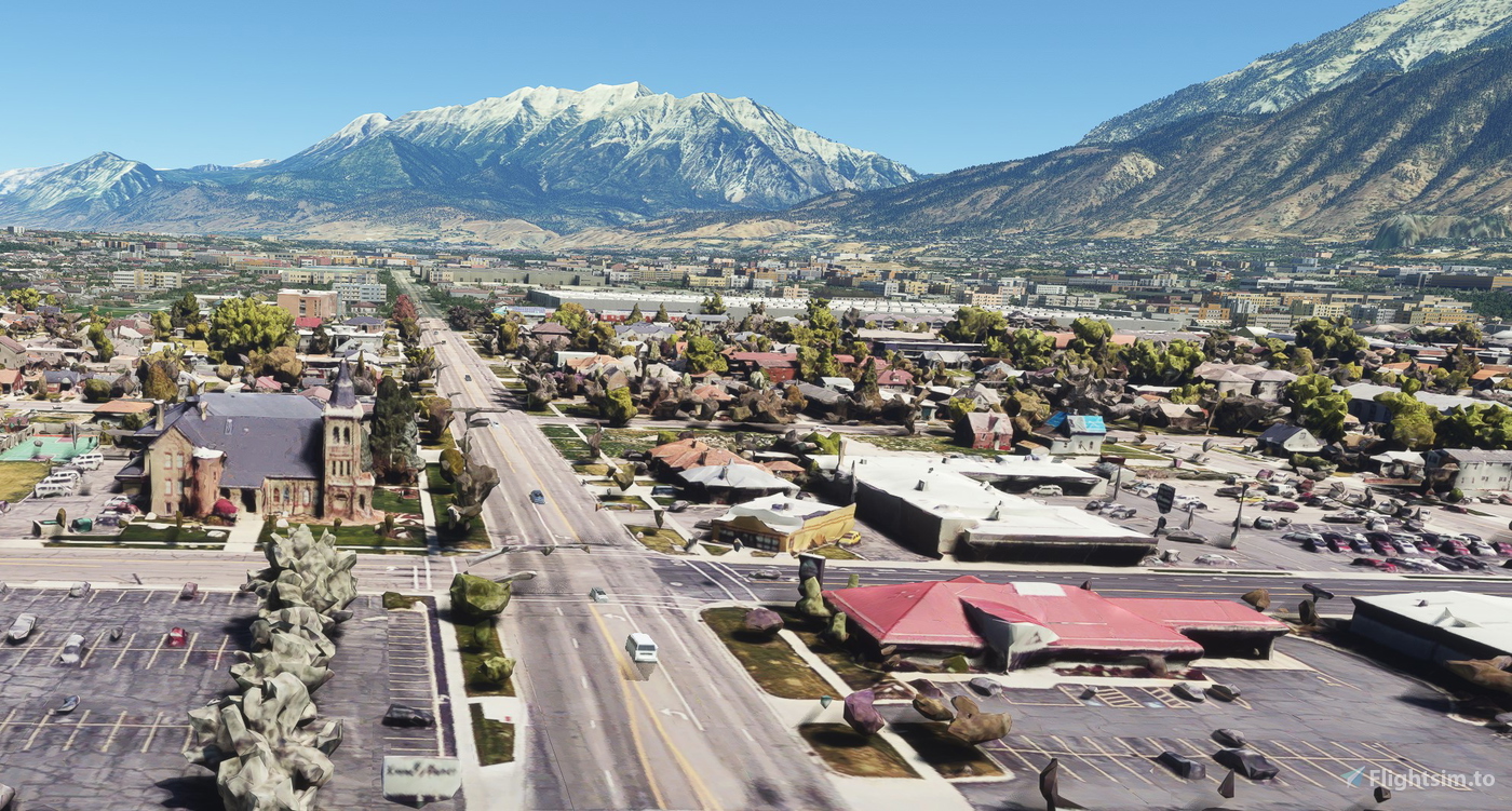 Provo - UT - USA for Microsoft Flight Simulator | MSFS