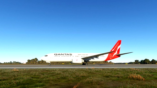 QANTAS B73 X Project » Microsoft Flight Simulator