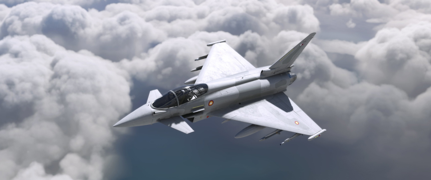 Qatar Emiri Air Force (QEAF) | EF2000 Typhoon QA404 for Microsoft ...