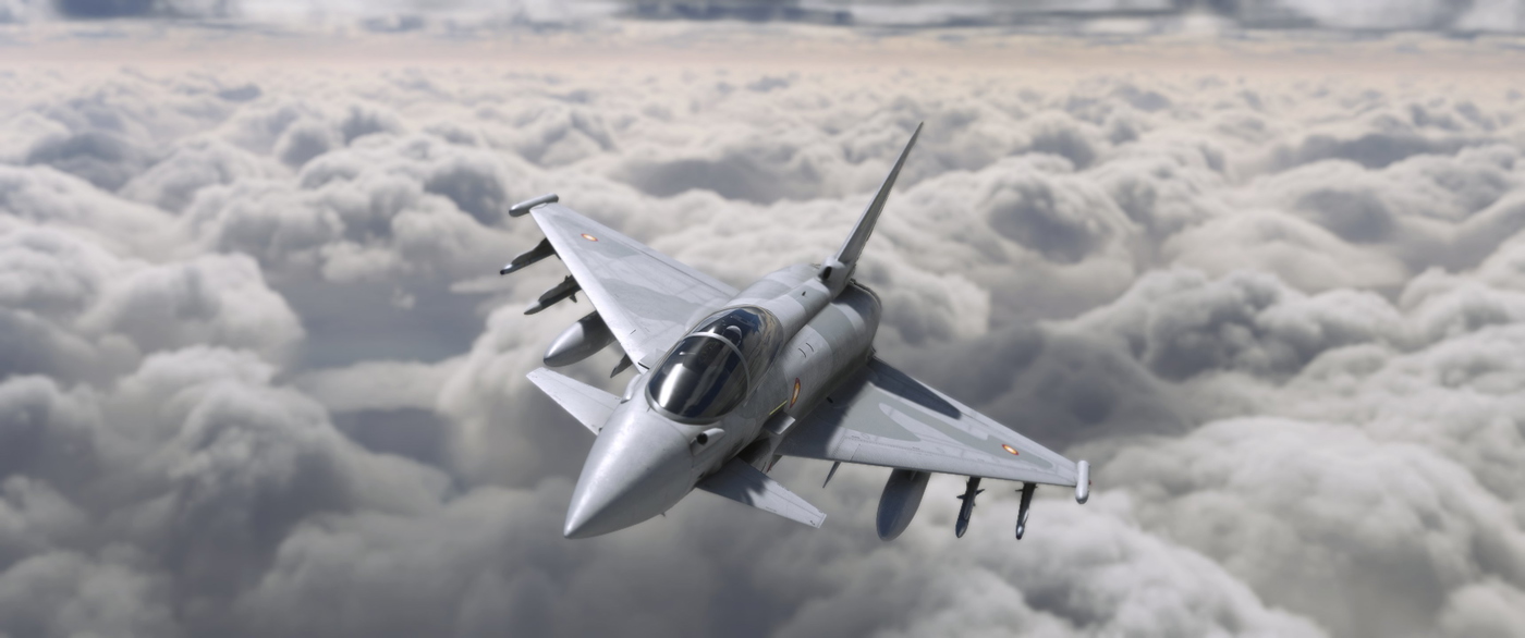 Qatar Emiri Air Force (QEAF) | EF2000 Typhoon QA404 for Microsoft ...