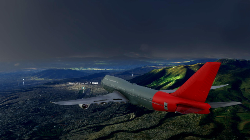 Quito Approach - FSX Mission for Microsoft Flight Simulator | MSFS