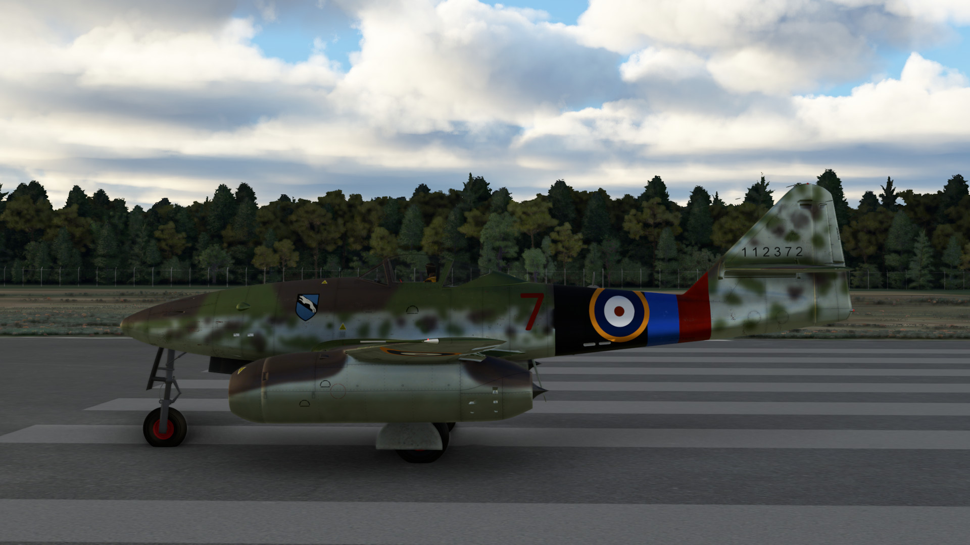 RAF Captured ME-262 A-1a for Microsoft Flight Simulator | MSFS