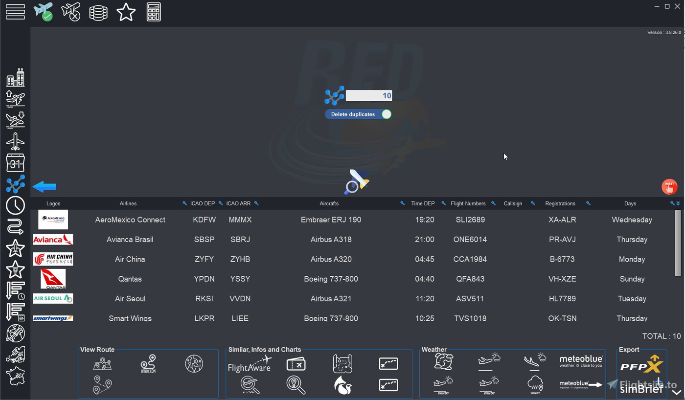 Random Flight Database for Microsoft Flight Simulator | MSFS