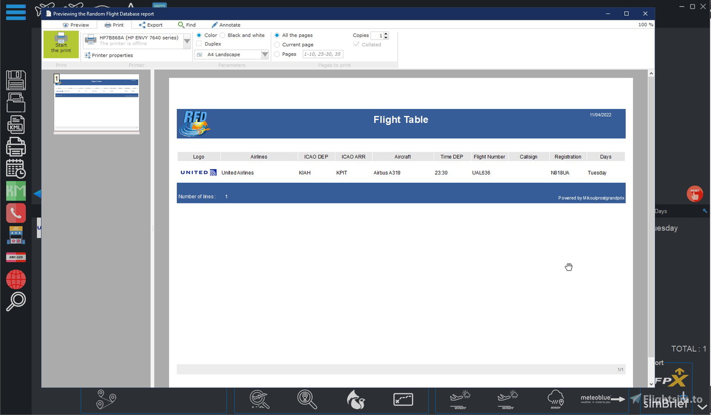 Random Flight Database for Microsoft Flight Simulator | MSFS