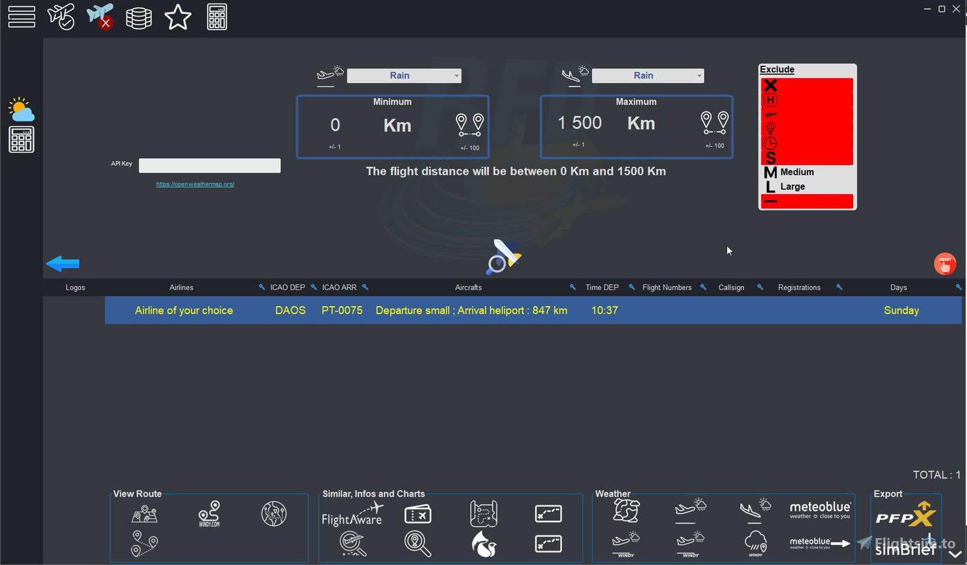 Random Flight Database for Microsoft Flight Simulator | MSFS