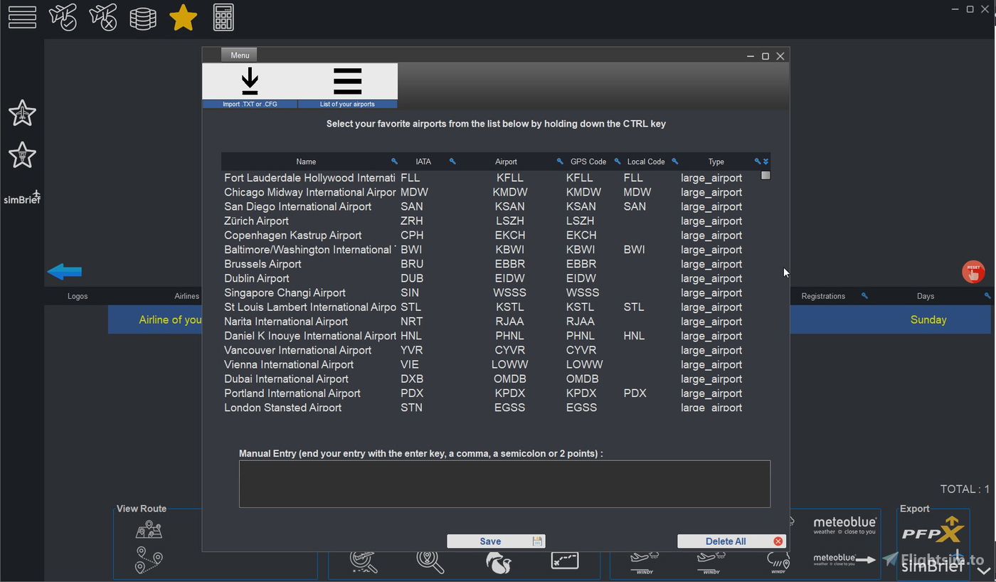 Random Flight Database for Microsoft Flight Simulator | MSFS