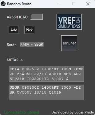 Random Route Generator 2.0 for Microsoft Flight Simulator | MSFS