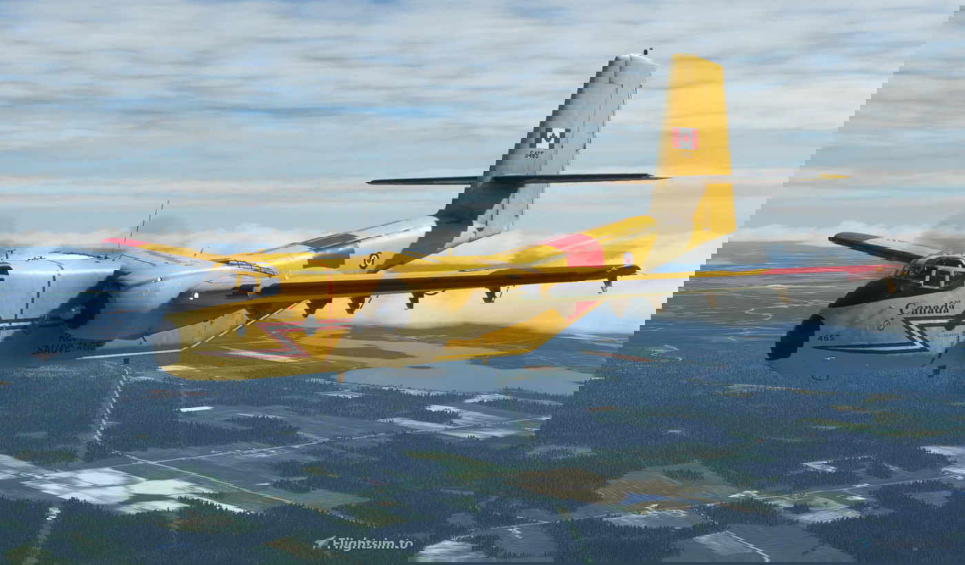 RCAF DHC-4 Caribou RESCUE for Microsoft Flight Simulator | MSFS