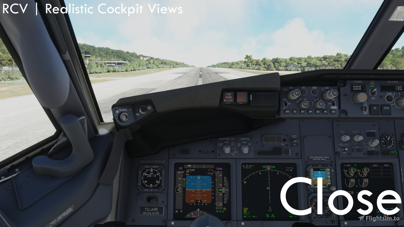 RCV | Realistic Views [PMDG 737-800] for Microsoft Flight Simulator | MSFS