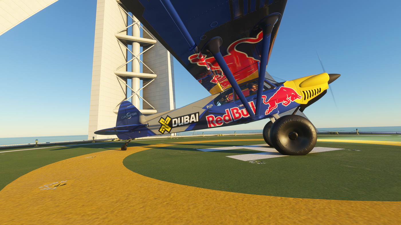 RED BULL DUBAI FOR CubCrafter X-cub for Microsoft Flight Simulator | MSFS