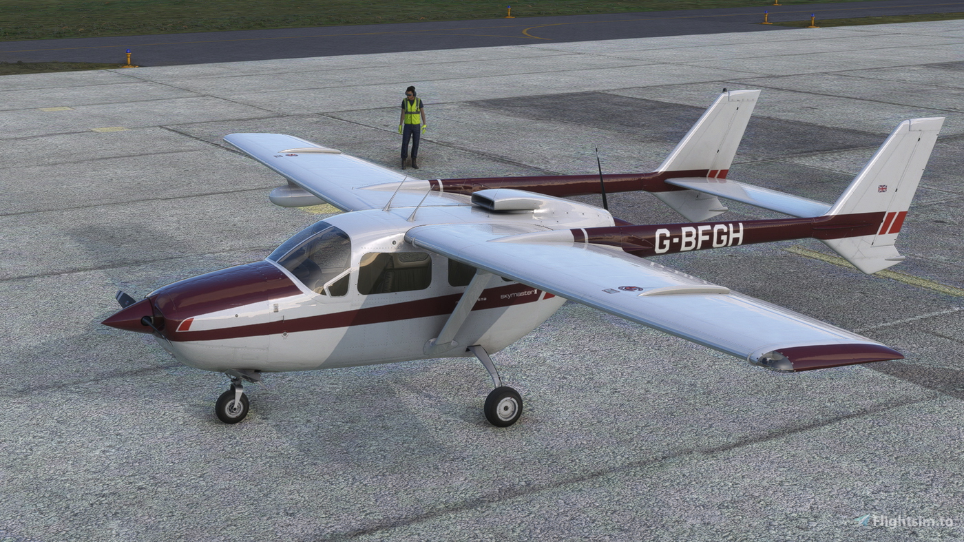 Reims/Cessna 337H Skymaster II with British registration G-BFGH. for ...