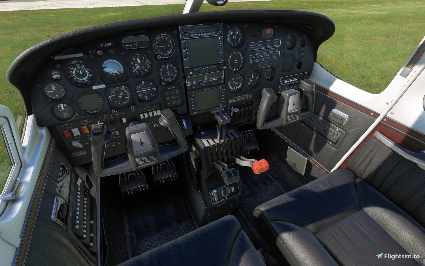 Reims/Cessna 337H Skymaster II with British registration G-BFGH. for ...