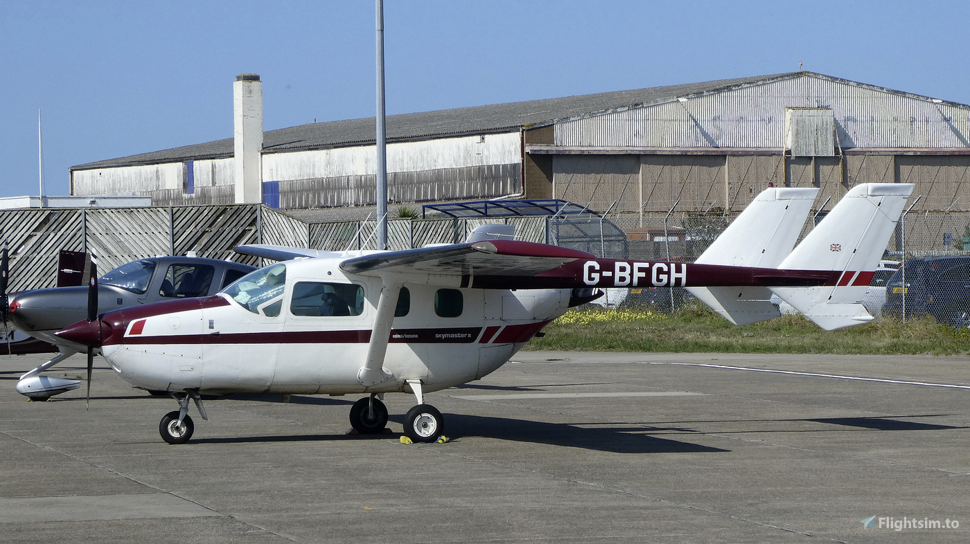 Reims/Cessna 337H Skymaster II with British registration G-BFGH. for ...