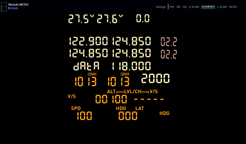 Remote MCDU for the Fenix A320 for Microsoft Flight Simulator | MSFS