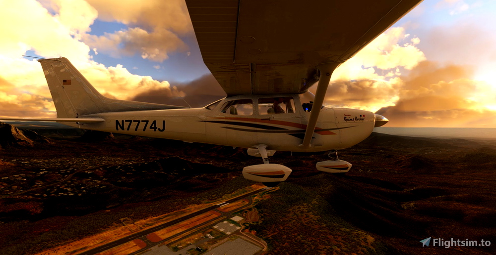 FR172 REIMS ROCKET / CESSNA R172 HAWK XP II for Microsoft Flight ...