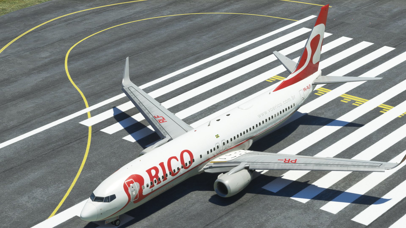 Rico 737-800 PR-RLF PMDG for Microsoft Flight Simulator | MSFS