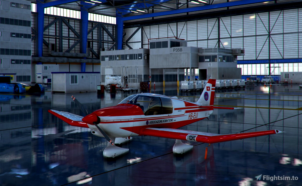 Robin DR400 HB-EUI for Microsoft Flight Simulator | MSFS