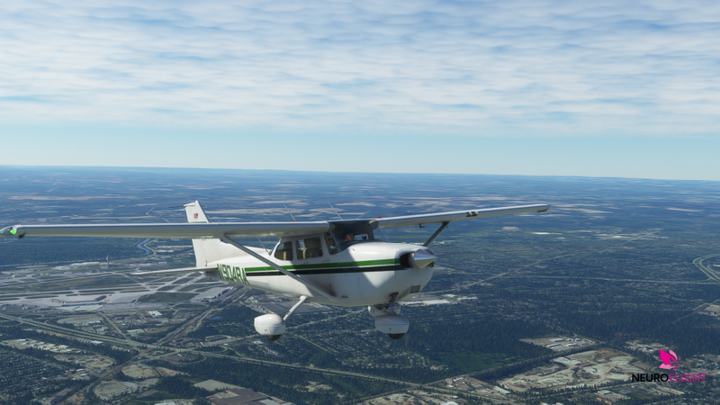 ROCHESTER AIR CENTER livery for Asobo Cessna 172 Classic version ...
