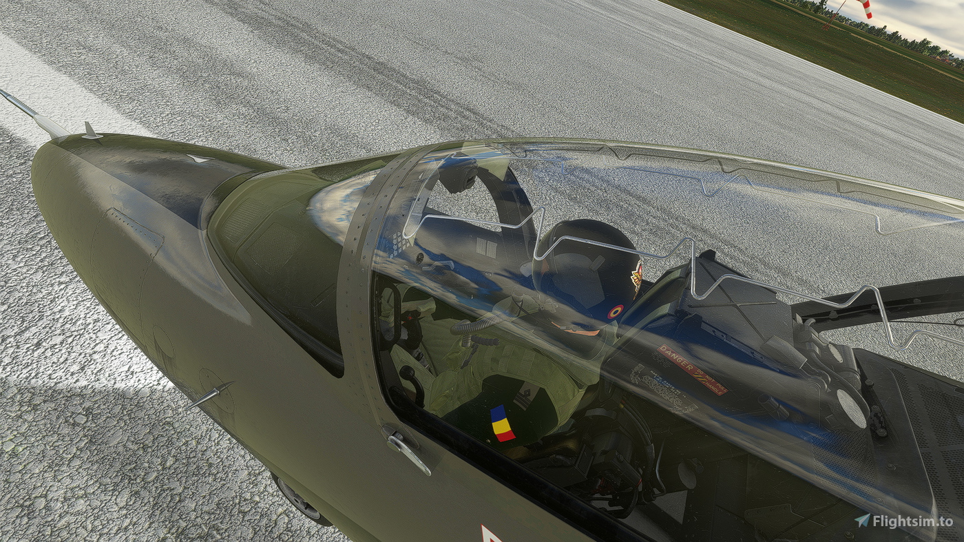 Romanian Air Force IAR-99 HAWK (T-45 livery) for Microsoft Flight ...