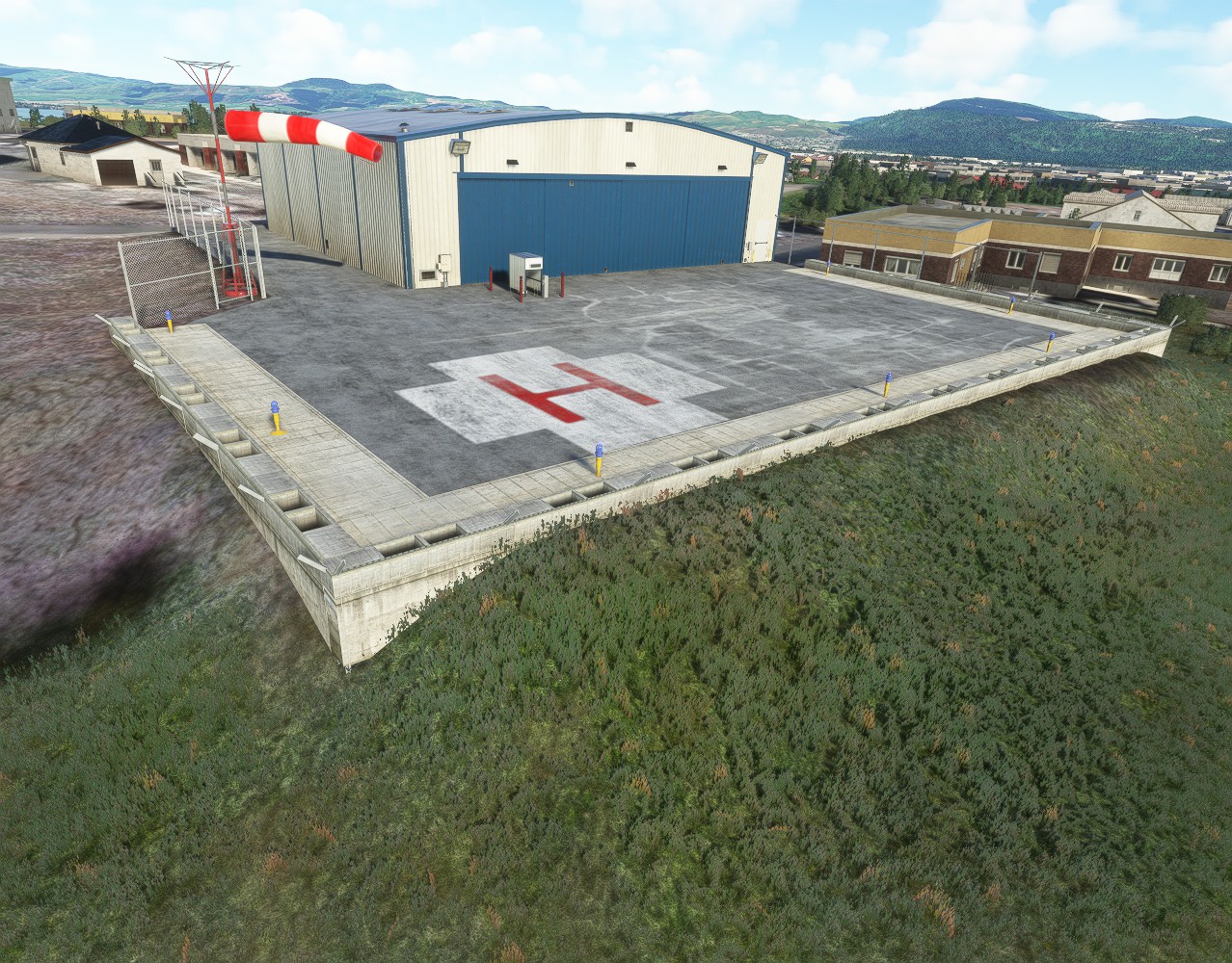 Rotorua Hospital Heliport NZJO for Microsoft Flight Simulator | MSFS