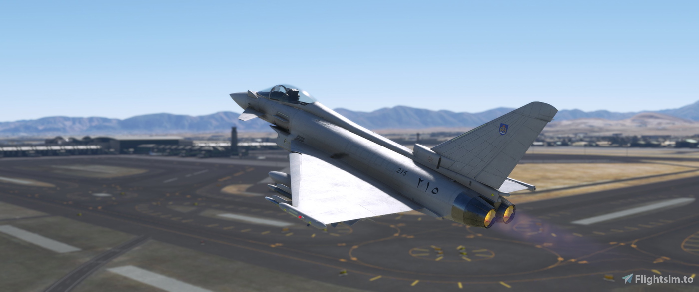 Royal Air Force of Oman (RAFO) | EF2000 Typhoon 215 for Microsoft ...