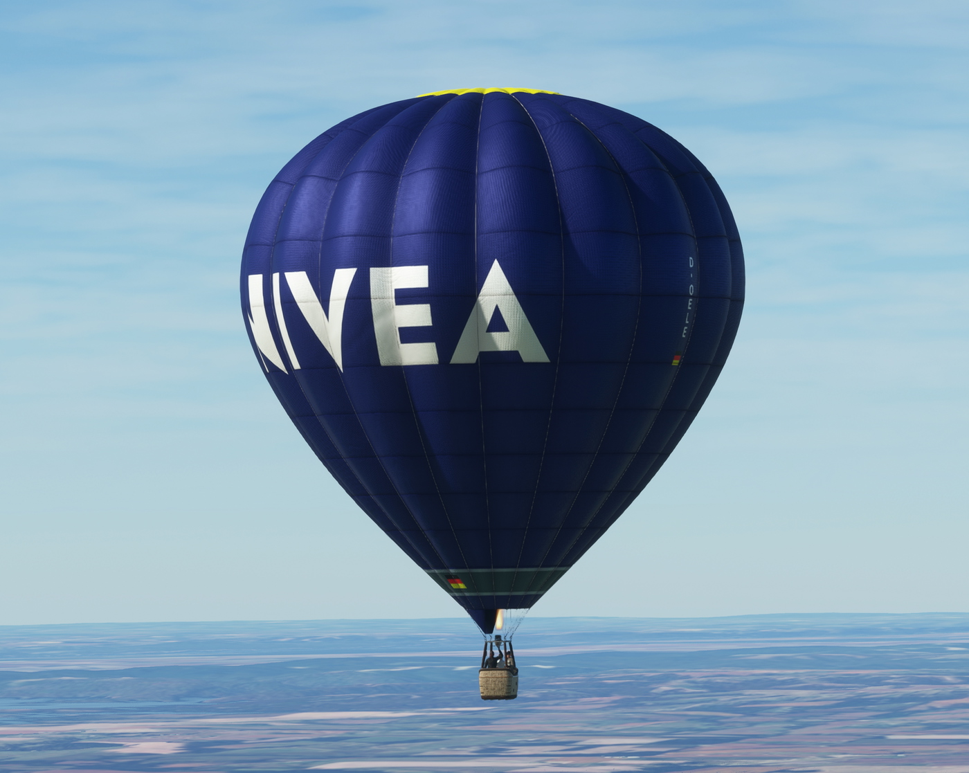 HPG Hot Air Balloon Repaint Livery: NIVEA for Microsoft Flight ...