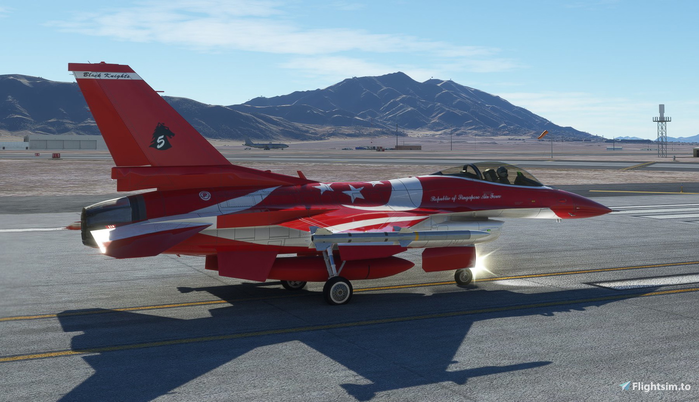 RSAF Black Knights Livery для Microsoft Flight Simulator | MSFS