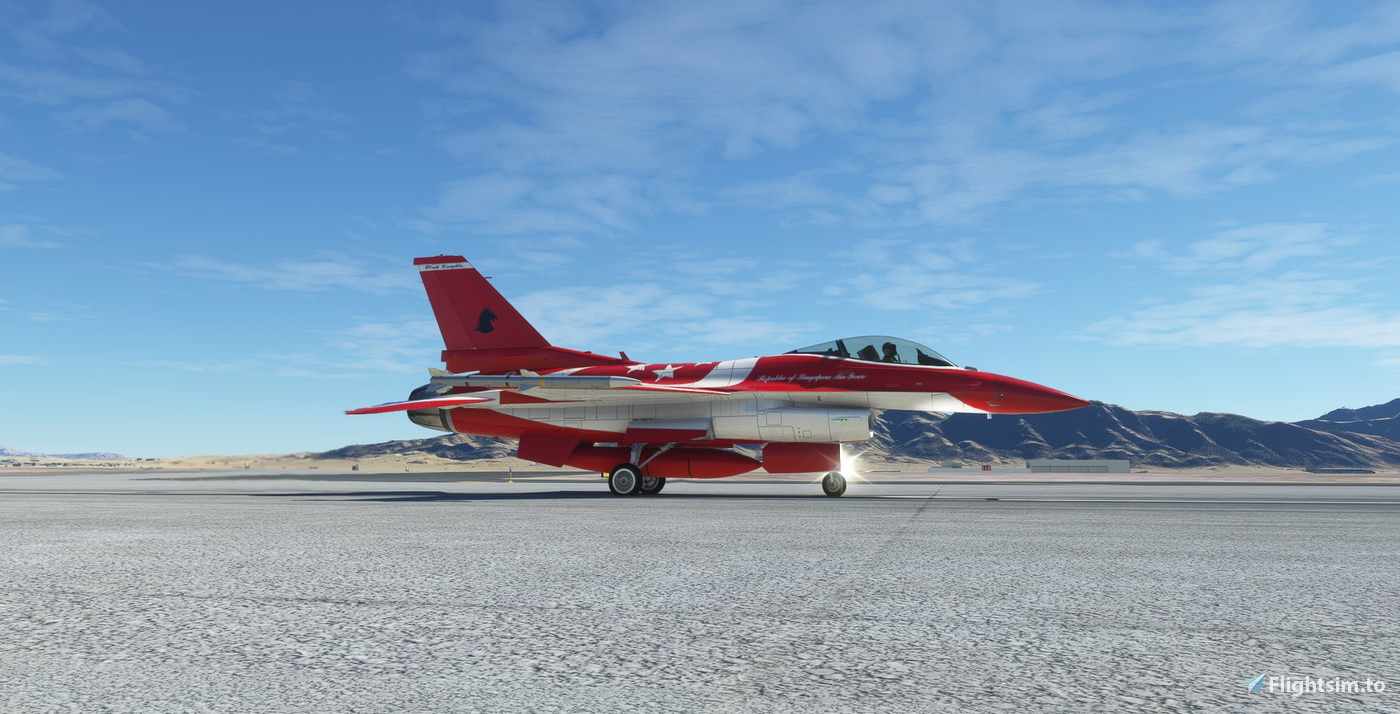 RSAF Black Knights Livery для Microsoft Flight Simulator | MSFS