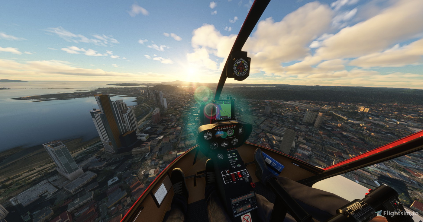 RSP Robinson R44 Raven II HP-1594 for Microsoft Flight Simulator | MSFS