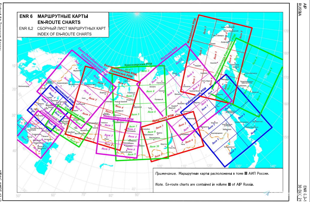Russian Enroute Charts for Microsoft Flight Simulator | MSFS