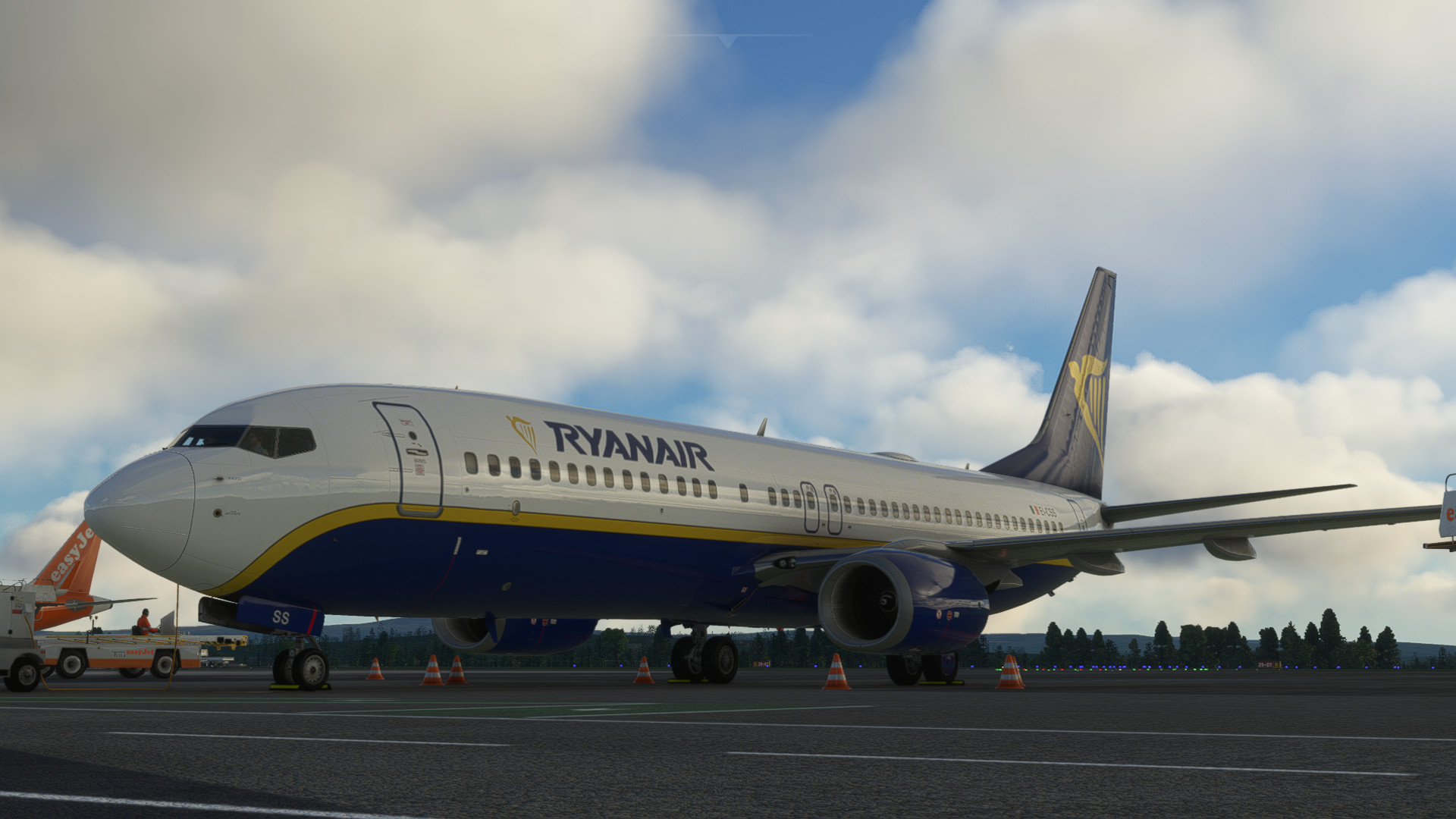 Ryanair Older/Retro Livery 737-800 (EI-CSS) for Microsoft Flight ...