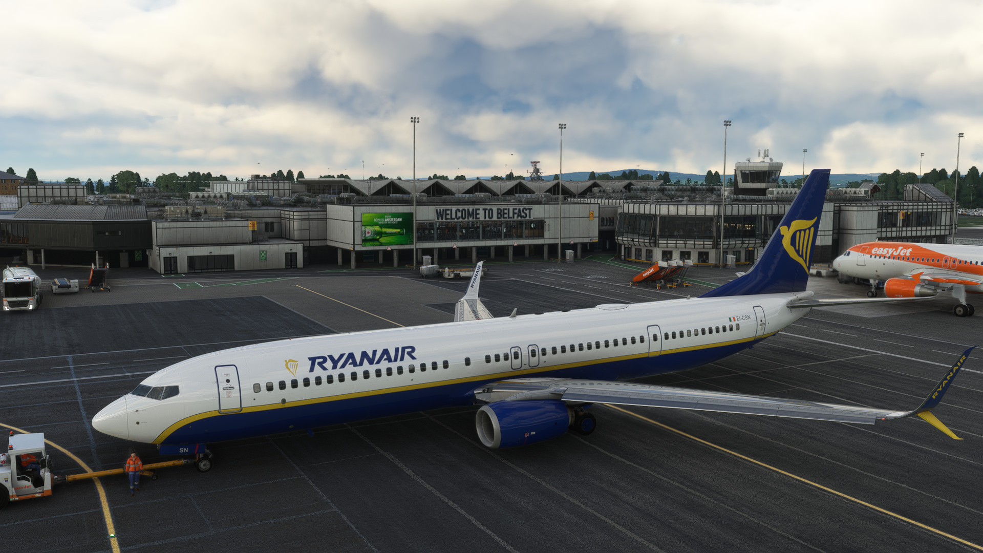 Ryanair Older/Retro Livery 737-900BW// 739ER SSW (EI-CSN) PACK - MSFS ...