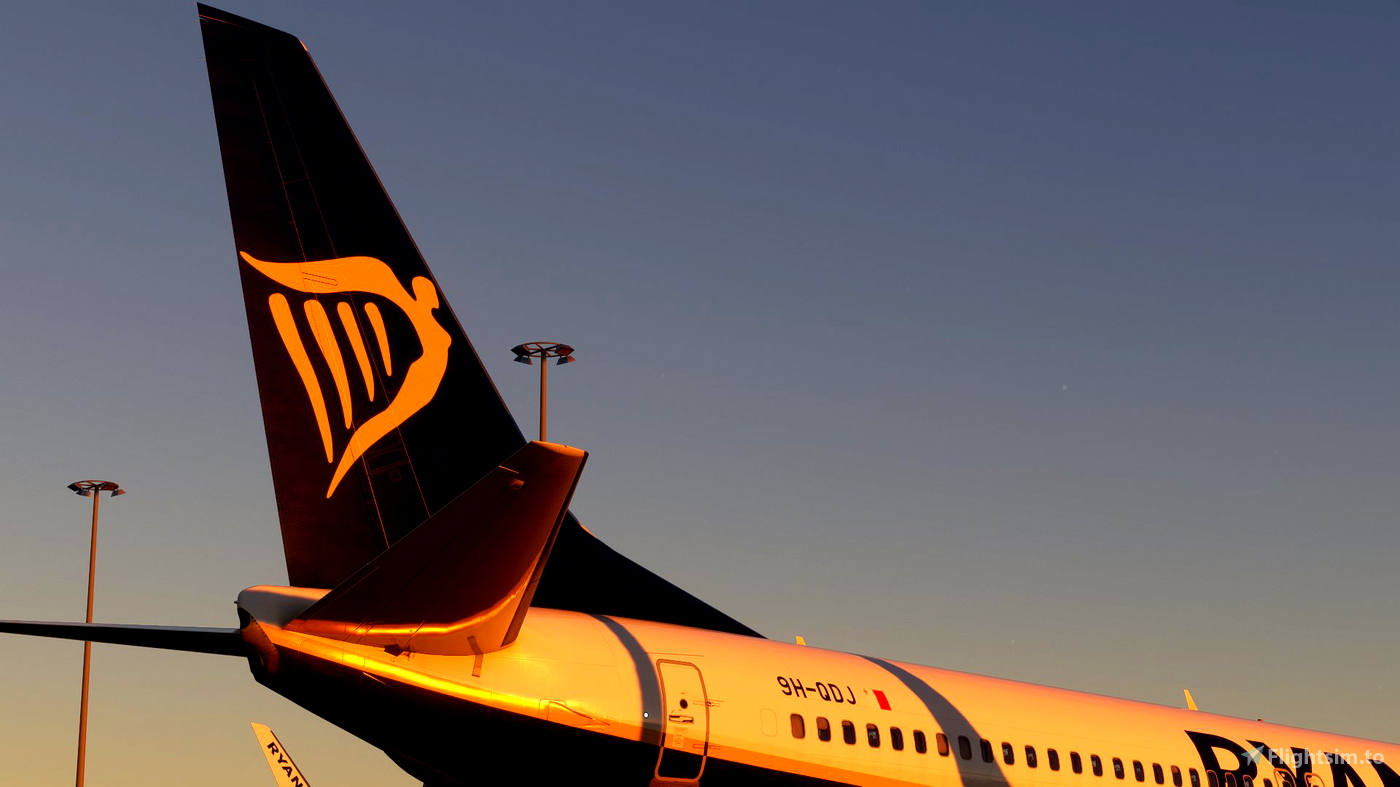 Ryanair Operated by Malta Air | 9H-QDJ » Microsoft Flight Simulator