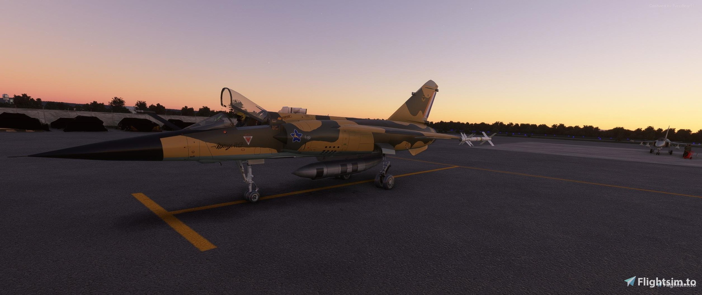 SAAF Mirage F1 for MF1 RECO 对于 Microsoft Flight Simulator | MSFS