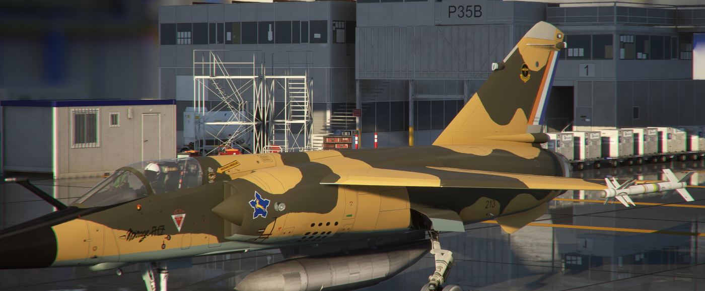 SAAF Mirage F1 for MF1 RECO 对于 Microsoft Flight Simulator | MSFS