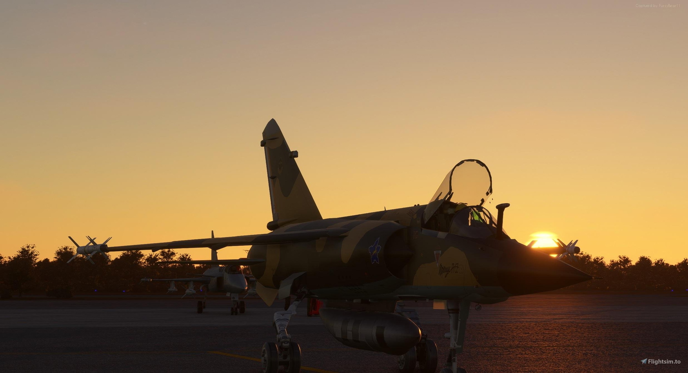 SAAF Mirage F1 for MF1 RECO 对于 Microsoft Flight Simulator | MSFS