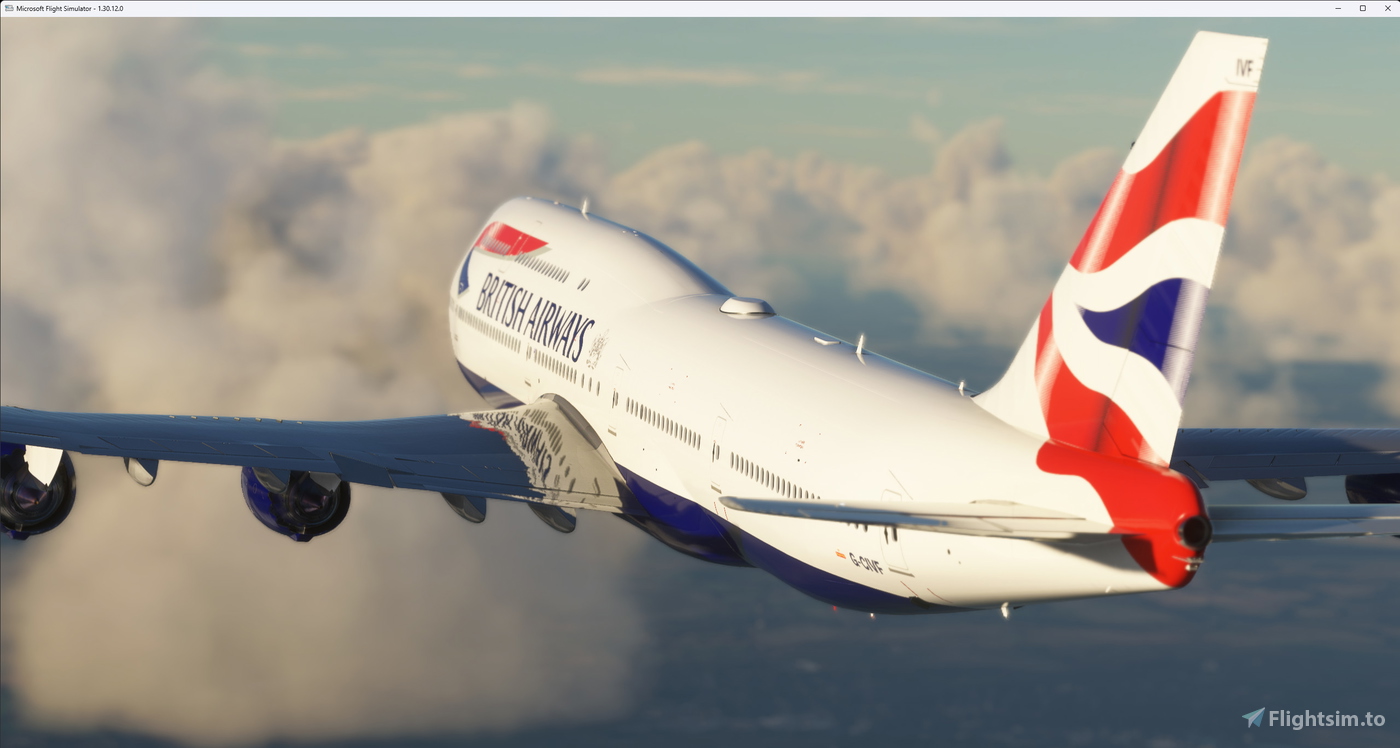 Salty Simulations | Boeing 747-8i | BRITISH AIRWAYS | G-CIVF for Microsoft Flight Simulator | MSFS