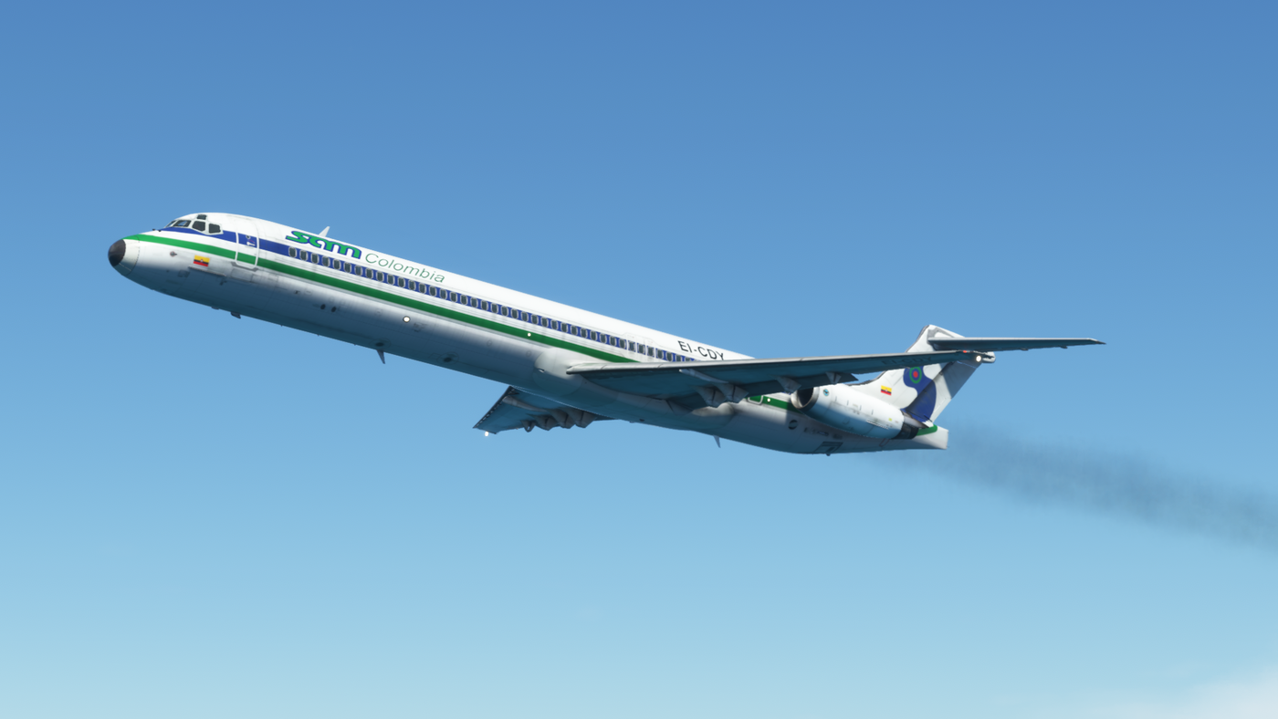 Fly The Maddog X MD-83 SAM Colombia 对于 Microsoft Flight Simulator | MSFS
