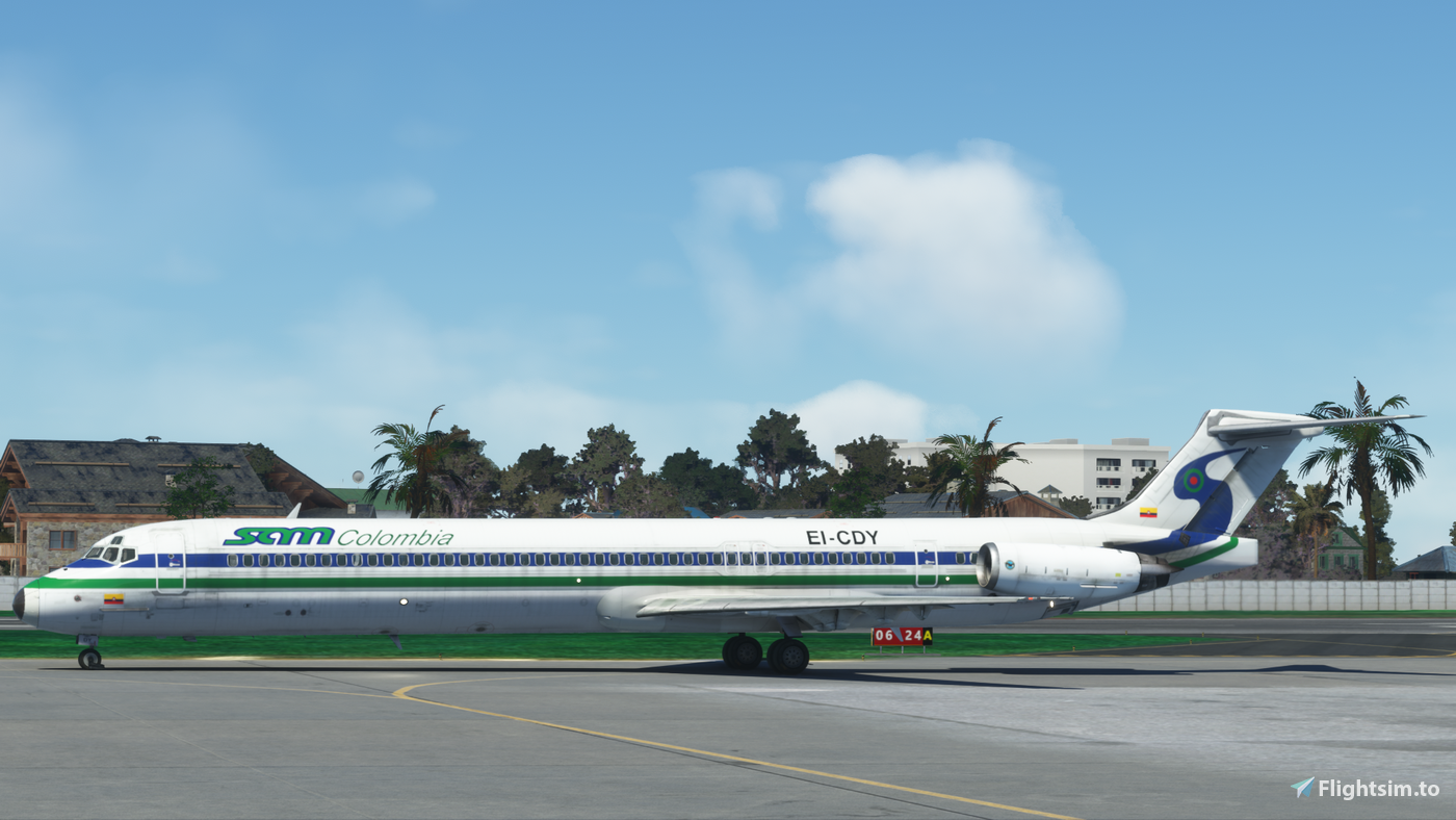 Fly The Maddog X MD-83 SAM Colombia pour Microsoft Flight Simulator | MSFS