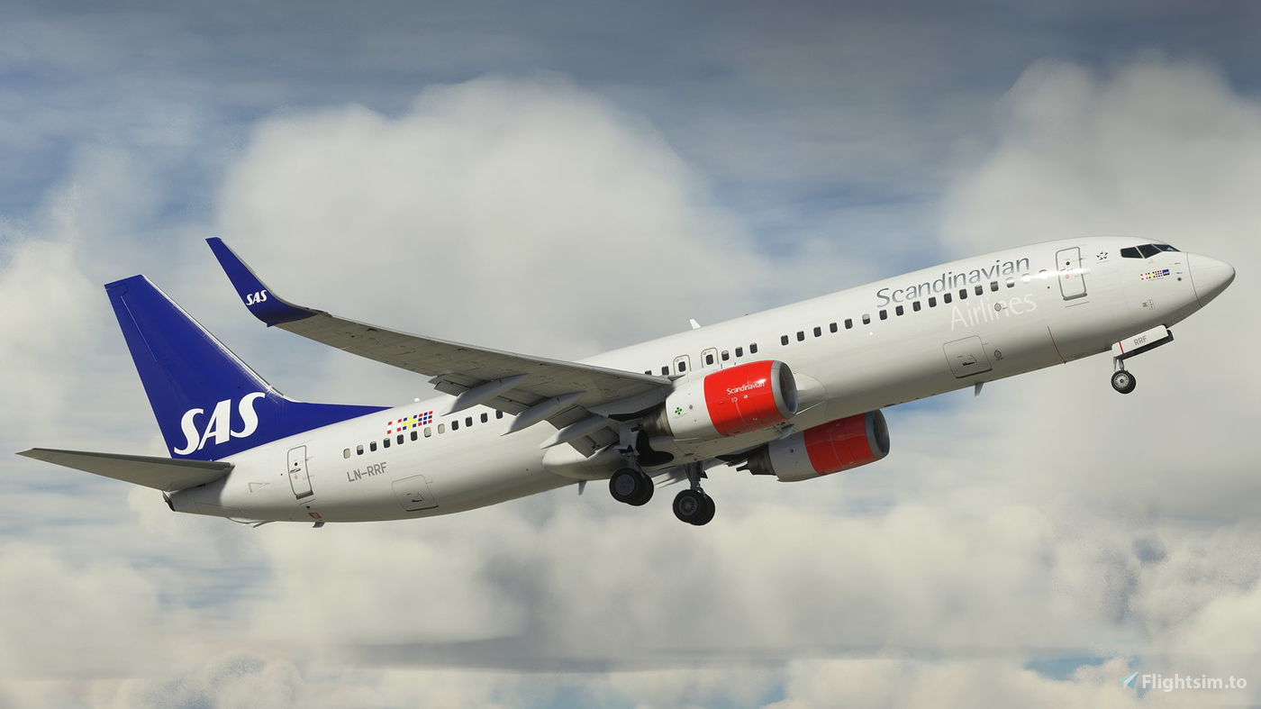 SAS PMDG 737-800 MSFS Pack for Microsoft Flight Simulator | MSFS