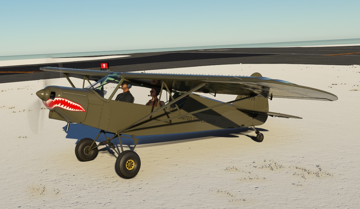 Zlin Savage Cub UNITED STATES ARMY for Microsoft Flight Simulator | MSFS