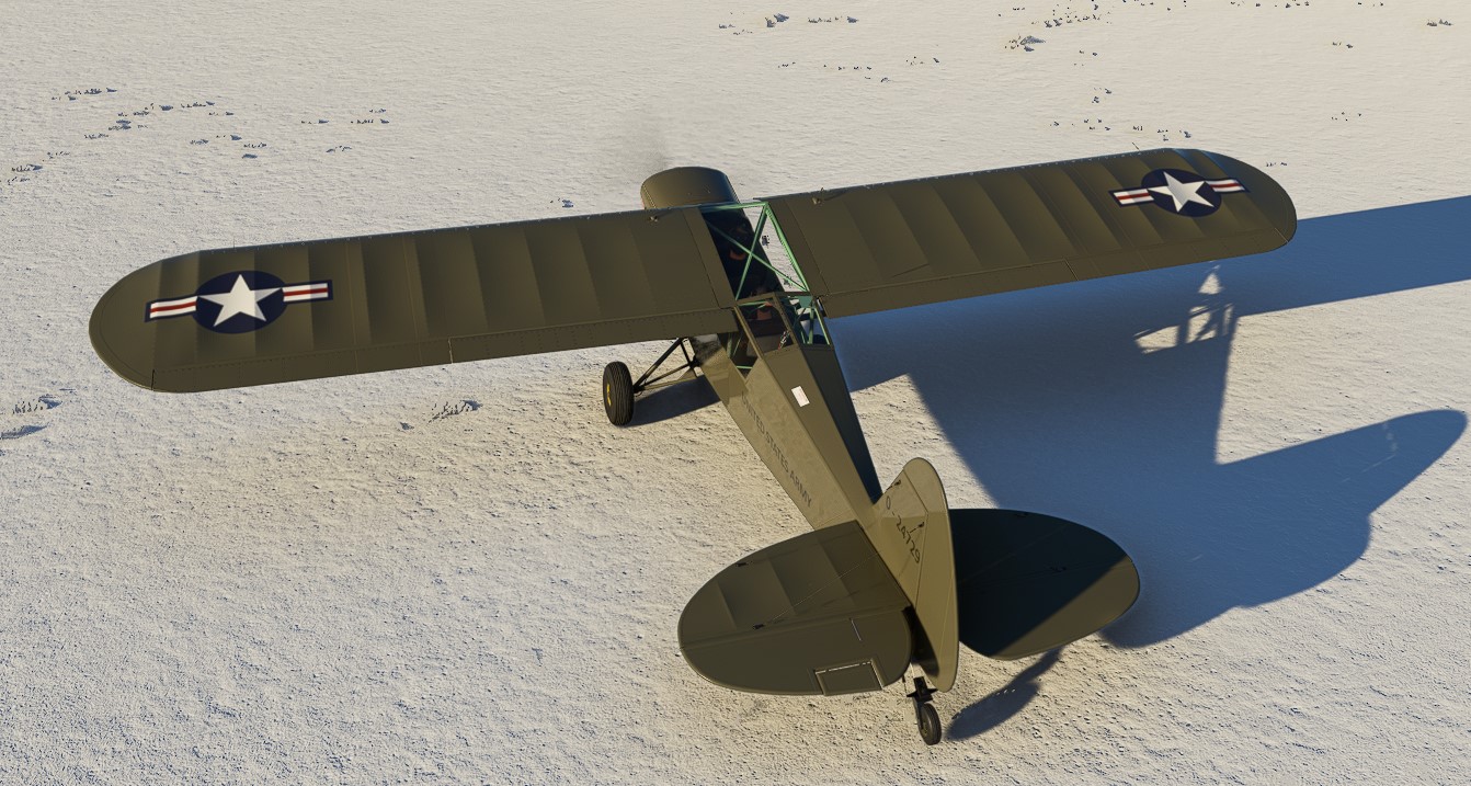 Zlin Savage Cub UNITED STATES ARMY for Microsoft Flight Simulator | MSFS