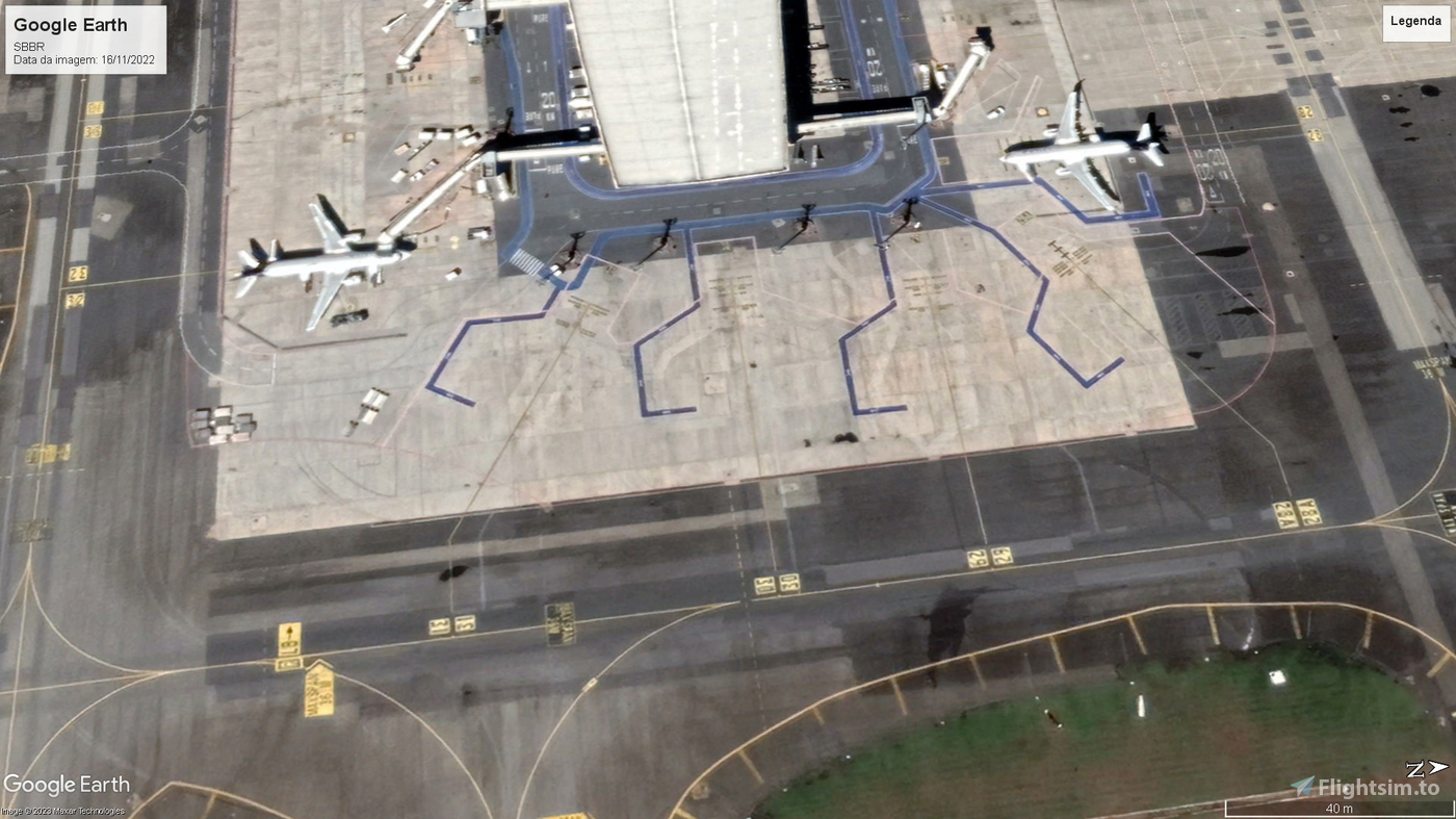 SBBR - Juscelino Kubitschek Intl - Brasília for Microsoft Flight ...