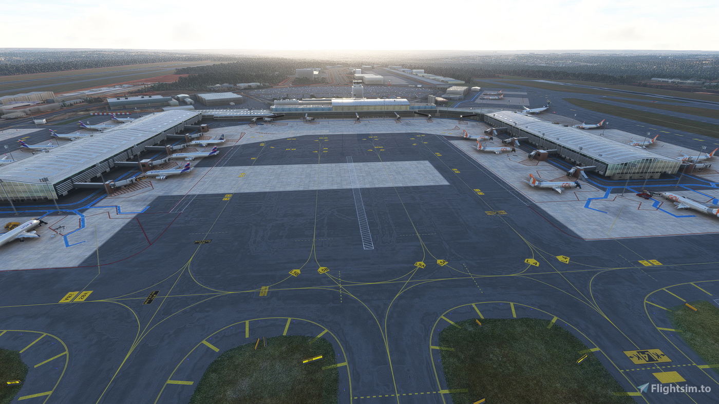 SBBR - Juscelino Kubitschek Intl - Brasília for Microsoft Flight ...