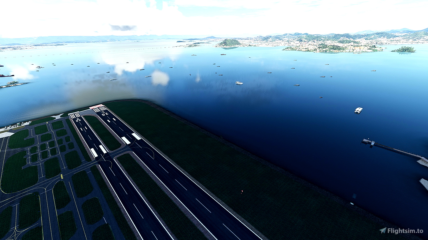 SBRJ - Rio de Janeiro Santos Dumont Airport + Area for Microsoft Flight Simulator | MSFS