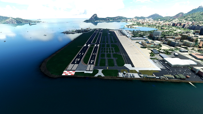 SBRJ - Rio de Janeiro Santos Dumont Airport + Area for Microsoft Flight Simulator | MSFS