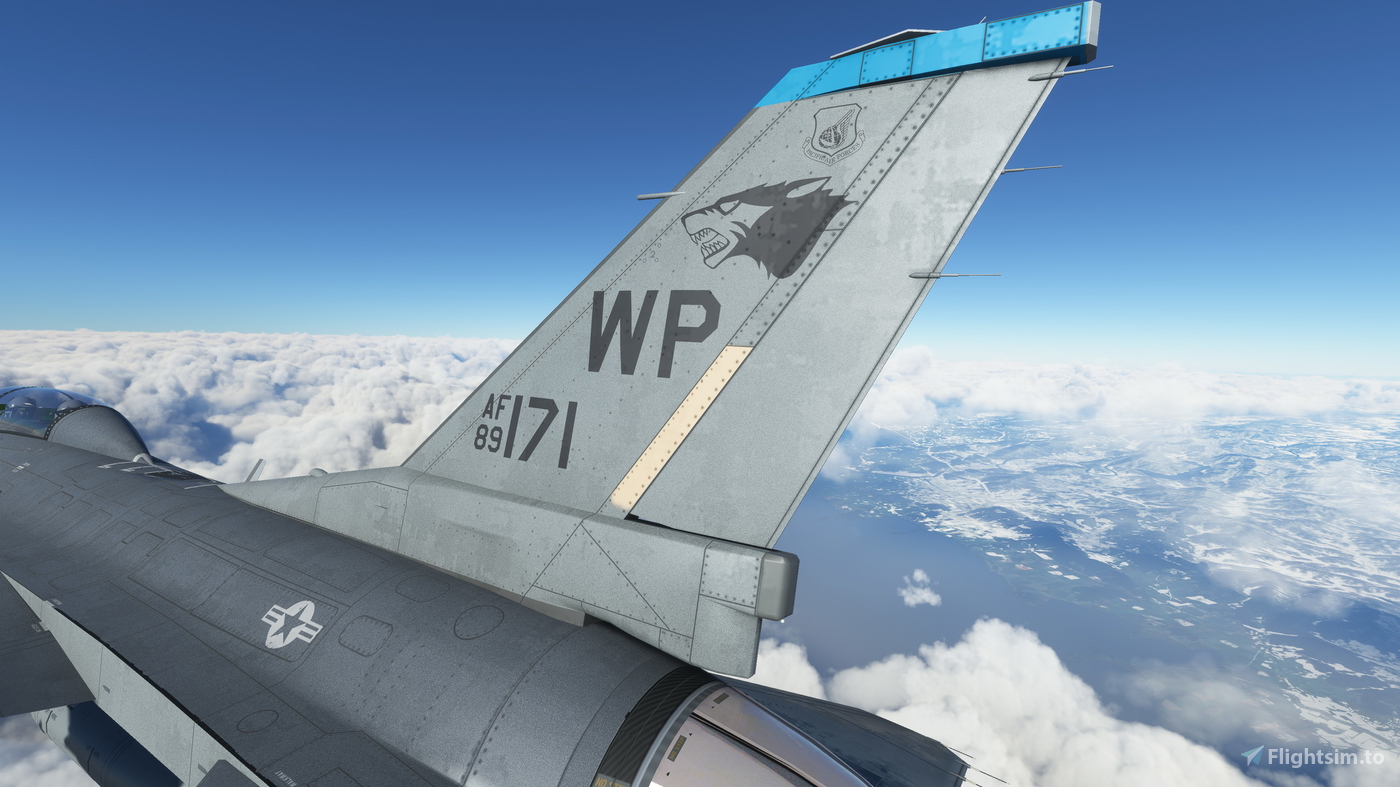 SC Designs F-16 PACAF 35th FS - Pantons for Microsoft Flight Simulator | MSFS