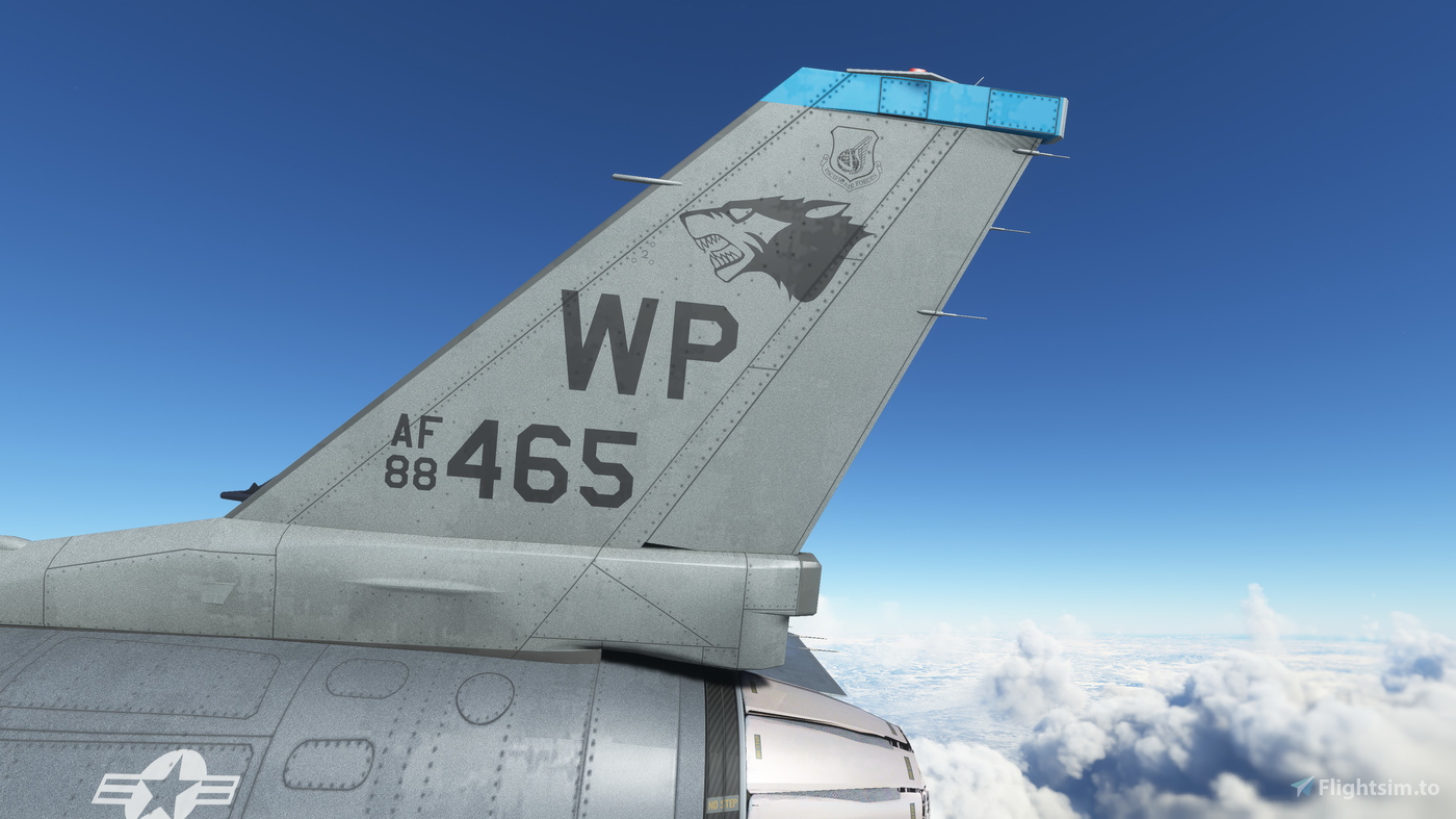 SC Designs F-16 PACAF 35th FS - Pantons for Microsoft Flight Simulator | MSFS