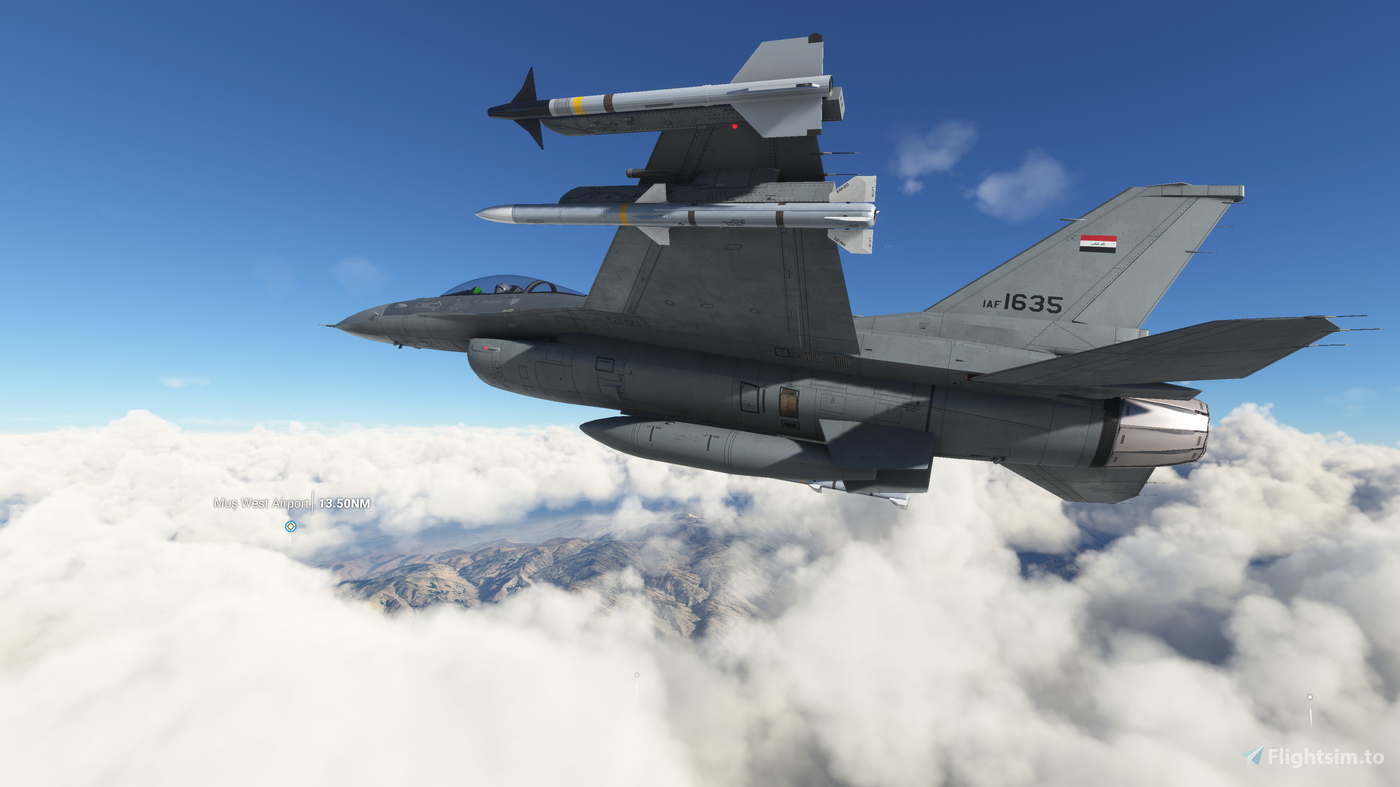SC Designs F-16 IQAF 9th FS for Microsoft Flight Simulator | MSFS